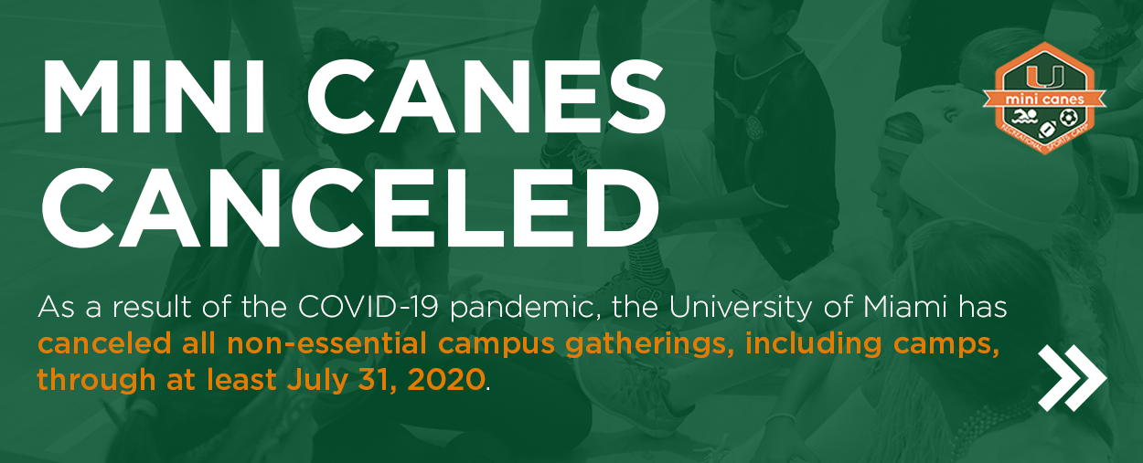 Mini Canes Camp I University of Miami